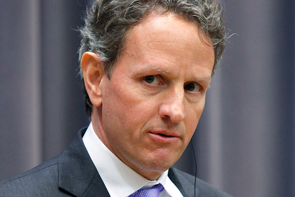 Tim Geithner, United States Secretary of the Treasury | The Heavy ...